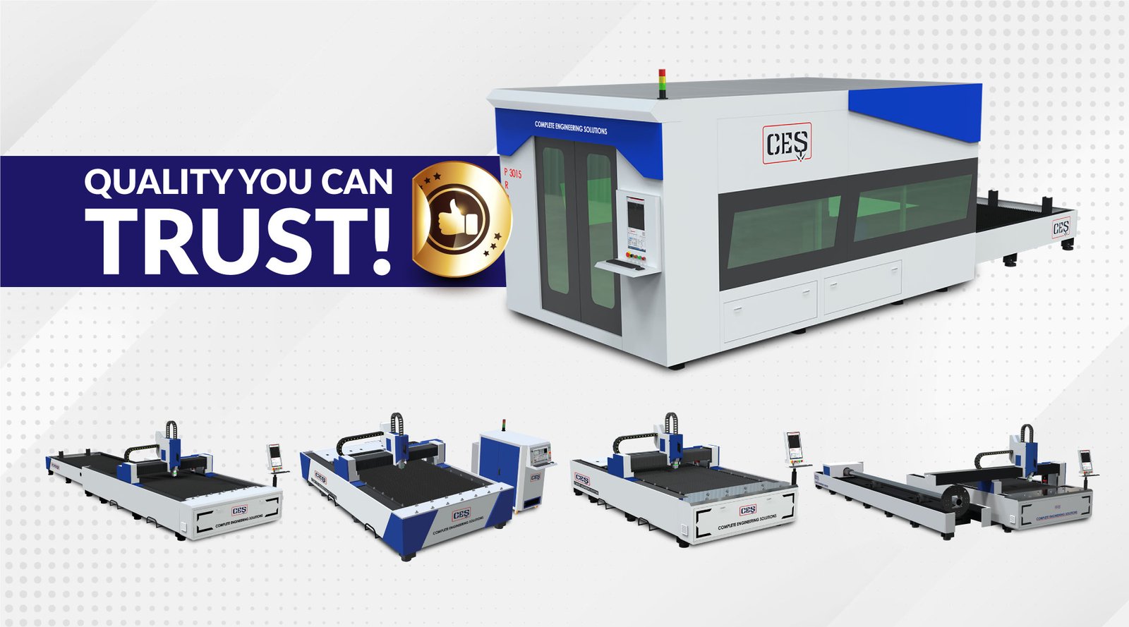 Fiber CES Laser Cutting Machine in Ahmedabad